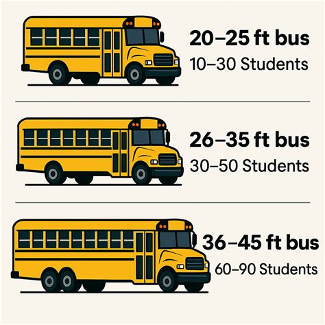 Complete Guide To School Bus Sizes Small Medium And Large Options