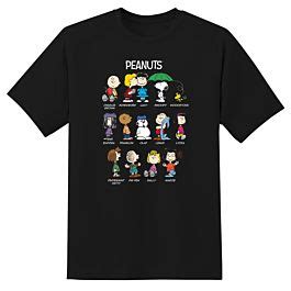 Peanuts Full Characters T Shirt