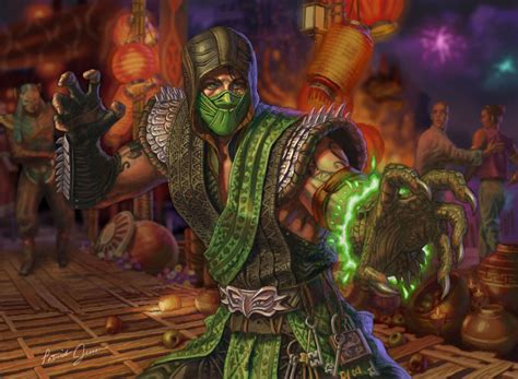 Reptile Syzoth Mk1 Reptile Mortal Kombat Mortal Kombat Art
