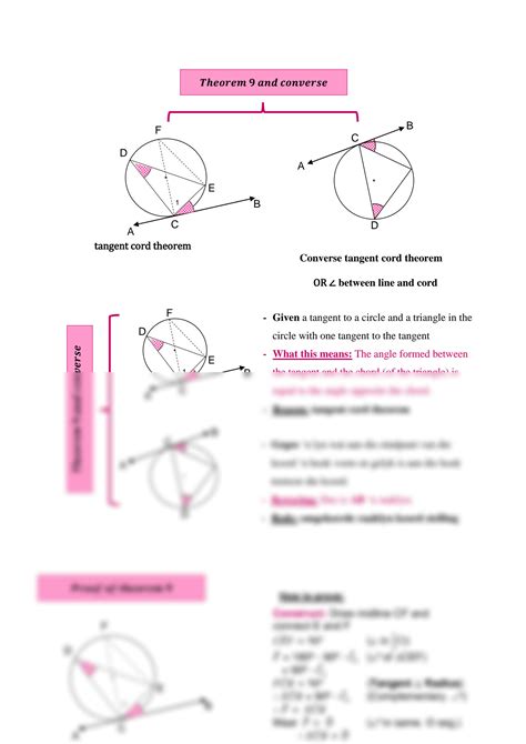 Solution Euclidean Maps Tangent Theorem 7 9 Studypool