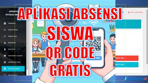 Aplikasi Absensi Siswa Qr Code Offline Dan Online Gratis