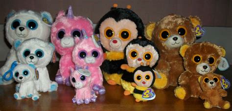 Download An Adorable Collection Of Beanie Boos Plushies Wallpaper