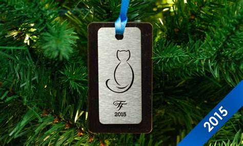 Fancy Feast Feastivities 2009 Holiday Cat Ornament Purina