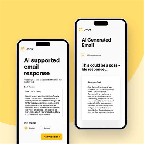 Ai Email Response Unoy