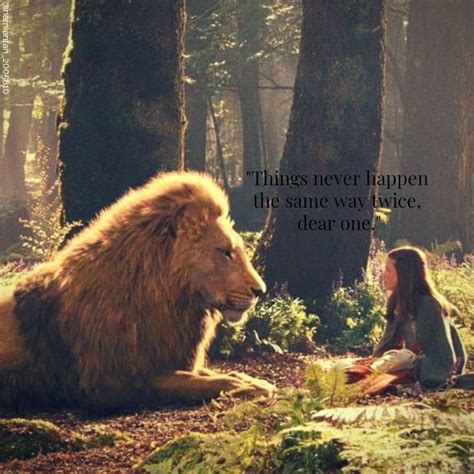 Aslan And Lucy Aslan Quote Narnia Aslan Narnia Chronicles Of