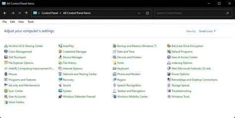 List Of Windows Control Panel Applets Cpl Files