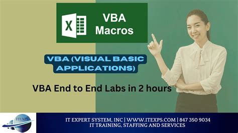 Vba End To End Labs Excel Dataanalysis Automation It Expert System Inc Youtube