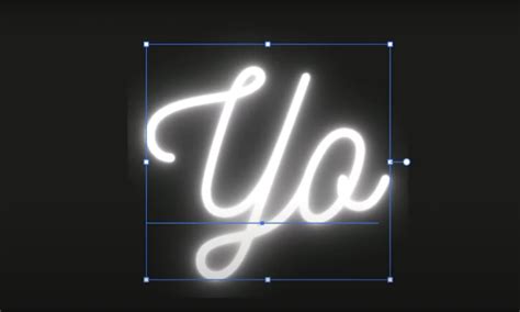 How To Make A Neon Text Effect In Illustrator