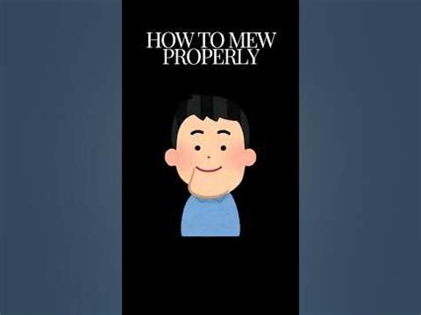 How to mew properly #tutorial #shorts - YouTube