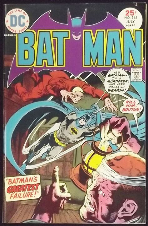 Batman 265 Fnvf Bernie Wrightson Inks Comic Books Modern Age Hipcomic