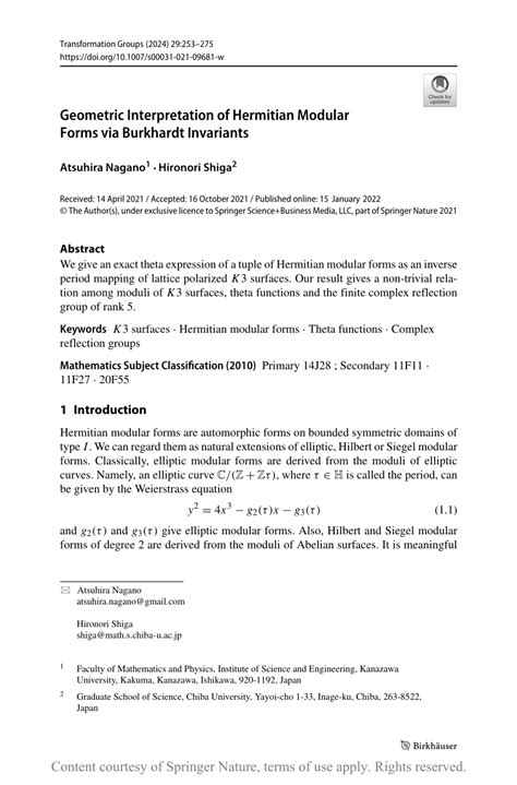 Geometric Interpretation Of Hermitian Modular Forms Via Burkhardt