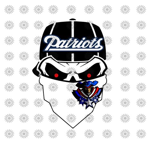 New England Patriots Logo Black And White