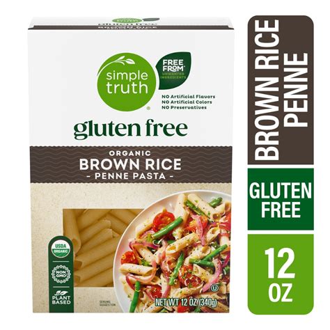 Simple Truth® Gluten Free Brown Rice Penne Pasta 12 Oz Kroger
