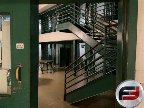 2 Nd Floor Green Block Jail Cells With Double Bunks Freije And Freije Auctioneers