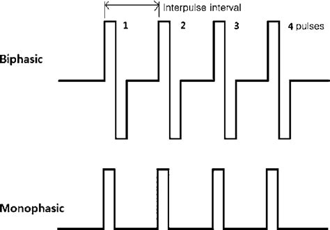 The Stimulation Pulse Waveform Stimulation Consisted Of 4 Or 8 Not