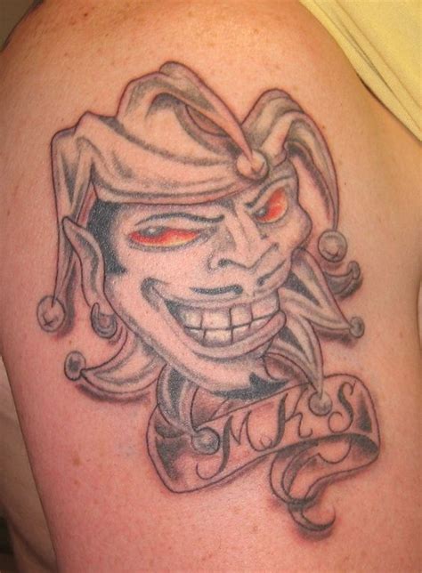 34 Colorful Jester Tattoos With Unique And Amazing Meanings Tattooswin