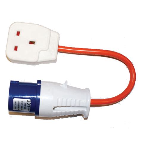 230v Uk Socket Conversion Lead