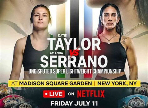 Katie Taylor Vs Amanda Serrano Iii La Trilogía Histórica Llega Al Madison Square Garden