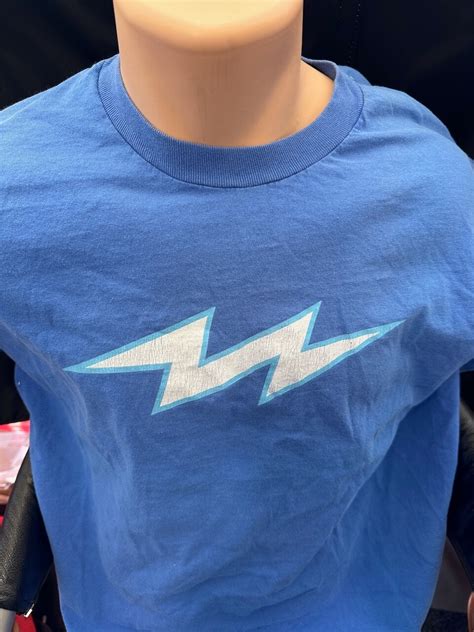 1990s Vintage Graphitti Designs Lightning Bolt T Shi… Gem