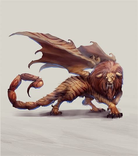 Manticore By Slipled On Deviantart