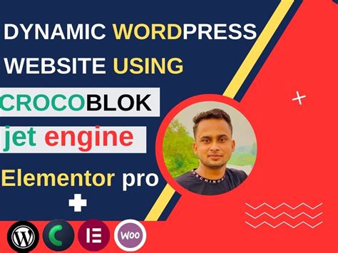 Dynamic Wordpress Website With Crocoblock Jet Engine And Elementor Pro