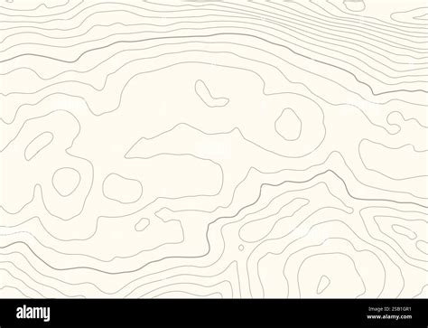 Topographic Map Background With Altitude Lines Abstract Terrain Topography With Elevation