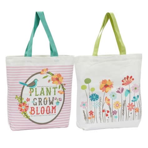 Dii Garden Printed Totes 1 Kroger