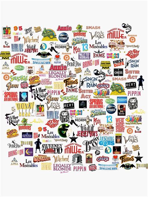 Broadway Musicals Logos