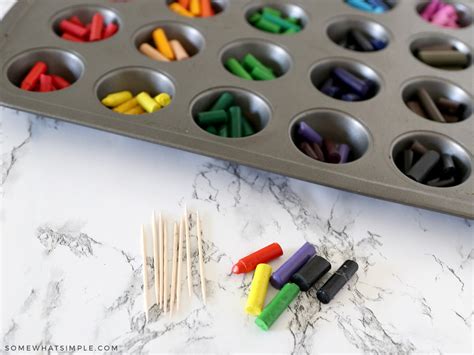How To Make Homemade Crayons Somewhat Simple
