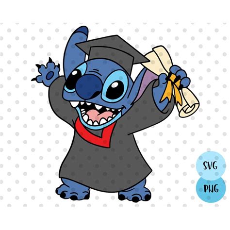 Stitch Graduation Svg Graduate Svg Class Of 2023 Svg Grad Inspire