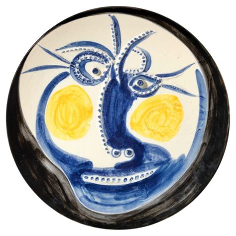 Pablo Picasso Ceramic Pitcher Visage For Sale At 1stdibs Picasso