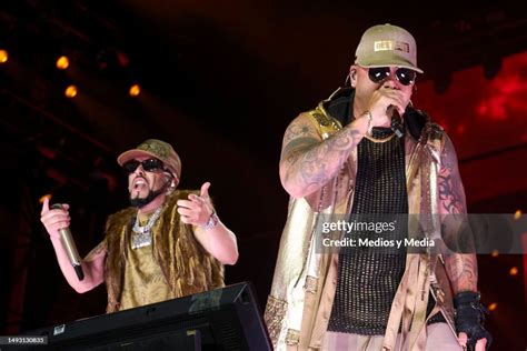 Wisin And Yandel Perform During A Concert At Foro Sol On May 24 2023