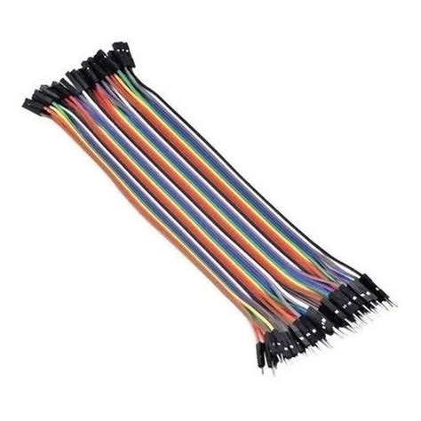 Jumper Fio 40 Pcs De 30cm Macho Femea Para Arduino Shopee Brasil
