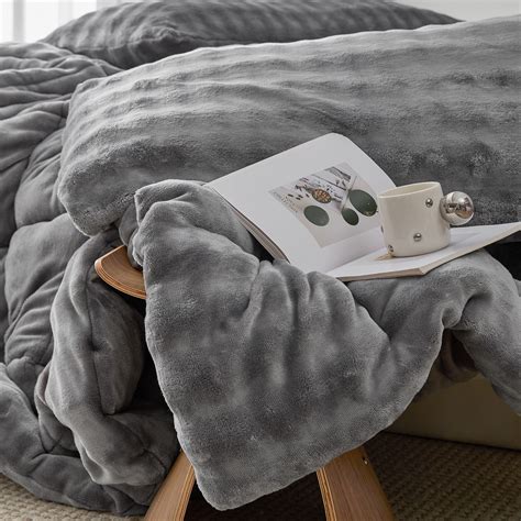 Git Puffy Cozy Coma Inducer® Oversized Comforter Set Frost Gray