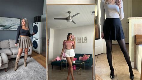16 Cute Mini Skirt Outfits And Party Ready Looks Girly Wardrobe