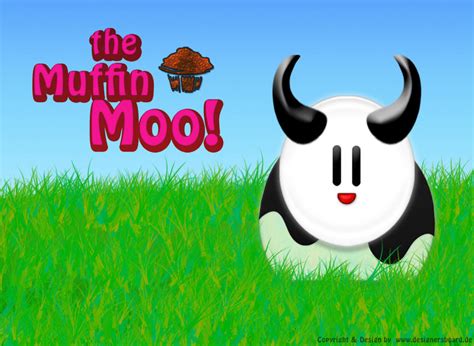 Muffin Moo Wallpaper V1 By Designersboard On Deviantart
