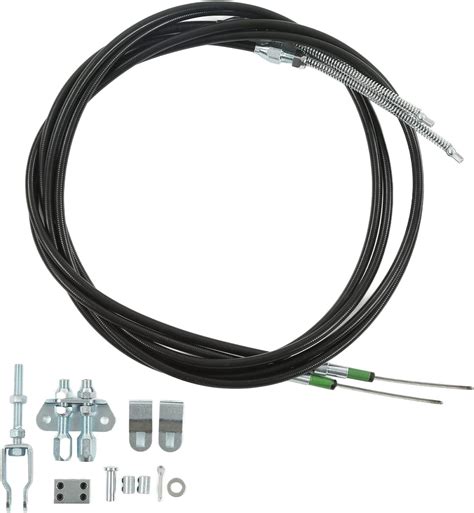 Car Emergency Parking Brake Cable Kit Universal Rear Disc Drum Parking