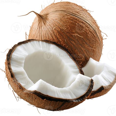 Fresco Coco Mitades Y Todo Coco En Monitor 52653318 Png