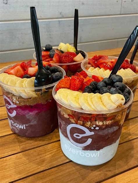 Delicious Acai Bowls Acai Bowl Cafe Acai Bowl In A Cup Foodies