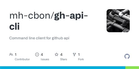 Github Mh Cbongh Api Cli Command Line Client For Github Api