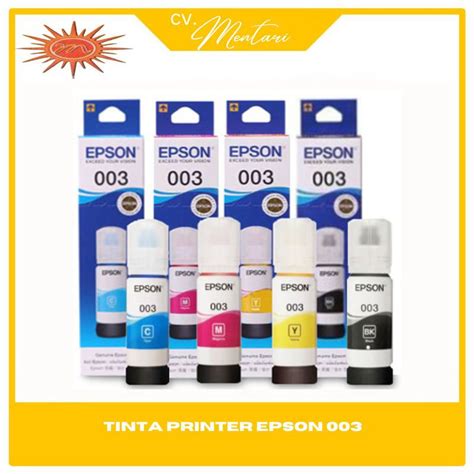 Tinta Printer Epson 003 Biru