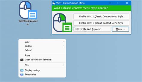 Windows 11 Classic Context Menu 12 Download Filecr