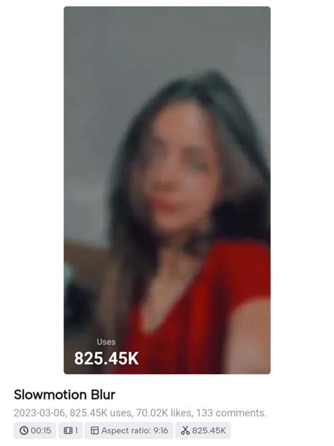 Blur Slow Motion Capcut Template Link [2023] Top 5 Blur Capcut Template