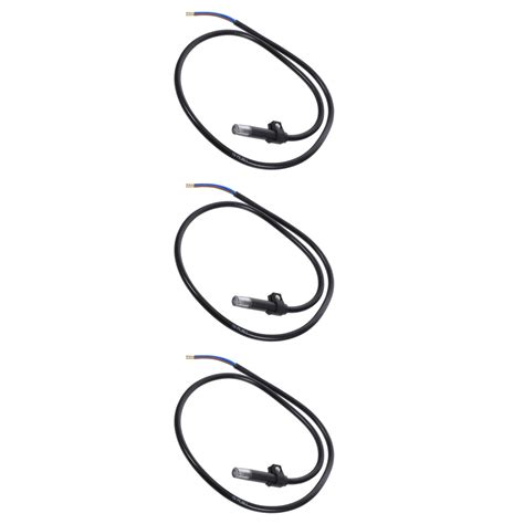 Worgeous 3pcs Gas Burner Flame Sensor Furnace Replacement Flame Detection Rod Safety Sensor For