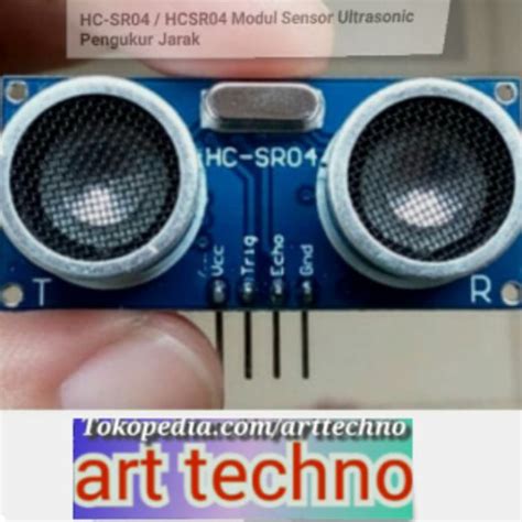 jual sensor ultrasonic hc sr04 pengukur jarak shopee indonesia
