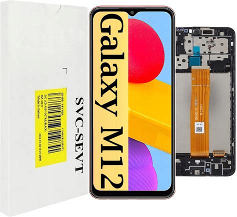 Podzespoły Do Telefonu Arcom Wyświetlacz Samsung Galaxy M12 M127 Sm Service Pack Lcd Oryginał