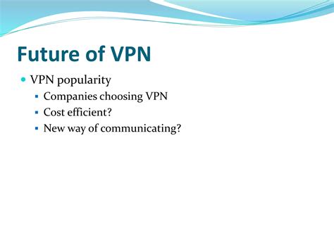 Virtual Private Networks VPN Ppt PPTX Computer Networking Computing