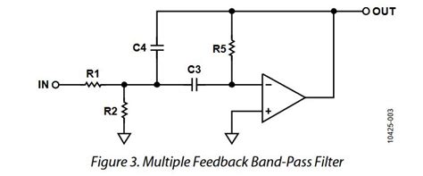 Voltage Simulating And Building A Multiple Feedback Band Pass Filter