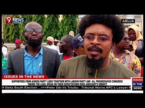 Obinna Sunday Ejianya On Linkedin Nigerians React Over Court Verdict