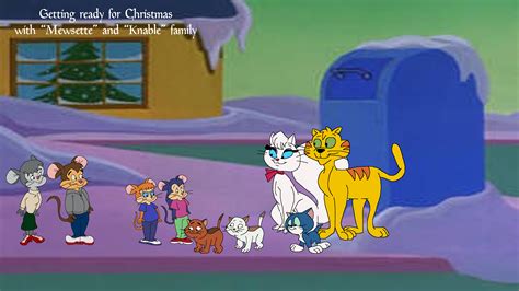 Ready For Christmas With Mewsette And Knable By Tomarmstrong20 On